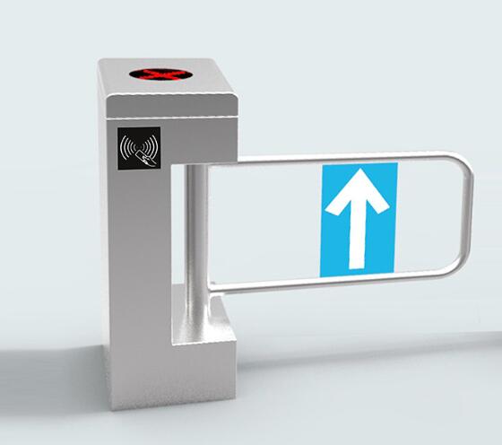 Pedestrian Swing Barrier Gate 304 Stainless Steel Access Control Board ...