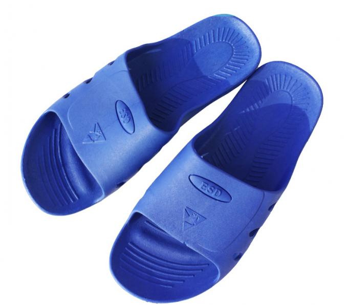 Pvc / Spu Cleanroom Products Esd Flip Flop Anti Static Slippers DLX 9102B