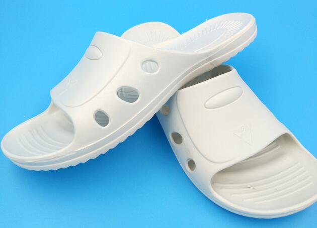 Pvc / Spu Cleanroom Products Esd Flip Flop Anti Static Slippers DLX 9102B