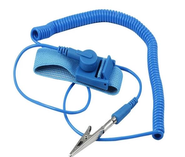 Cleanroom ESD Wrist Strap Discharge Band Grounding Wrist Strap DLX WS01