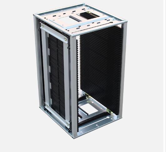 Aluminum Anti Static Products ESD PCB Magazine Rack For SMT / PCB Storage