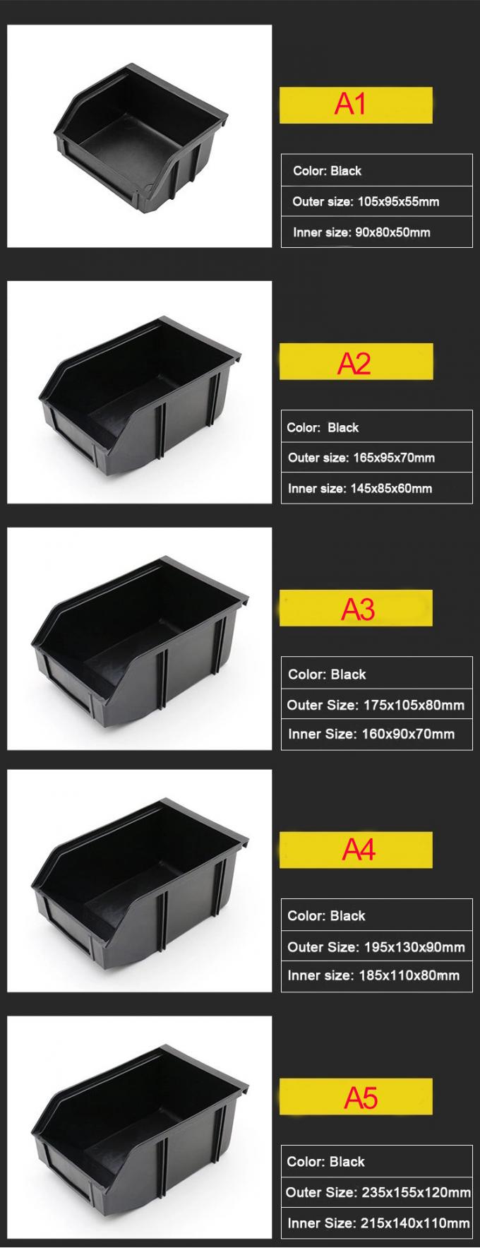 Conductive Esd Storage Box Esd Drawer Components Box For Electronic PCB Use