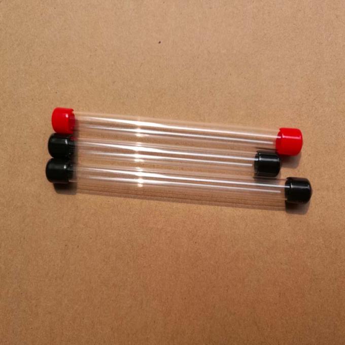 Round Ic Plastic Packaging Tube Transparent PVC PS PC ABS PETG IC Packaging