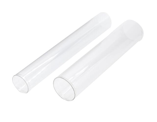 Plastic Cylinder ESD Tube PC Transparent Big Clear Plastic Test Round ...
