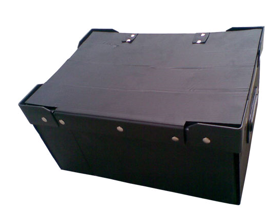 Light Weight ESD Safe Containers Corrugated Plastic Packaging Boxes Non ...