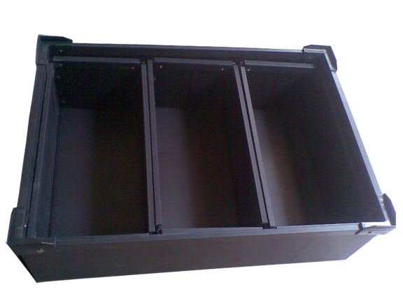 Light Weight ESD Safe Containers Corrugated Plastic Packaging Boxes Non ...