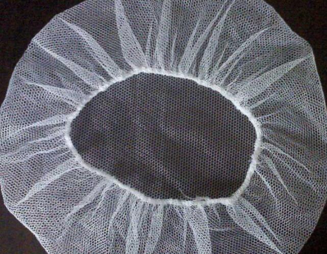 Mesh Fabric 21" Disposable Nylon Cleanroom Net Cap