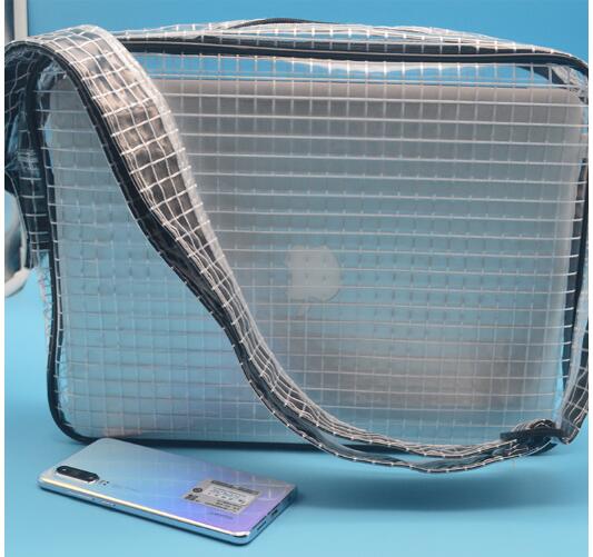 Clear PVC Anti Static Cleanroom Zipper Bag For Engineer
