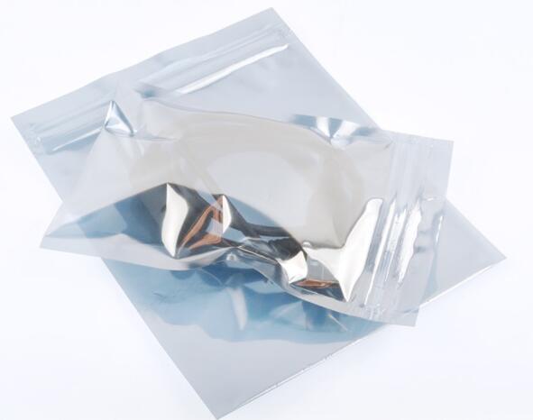 APET / CPP Clear Anti Static Shielding Bags Esd For Electronics 0.075mm