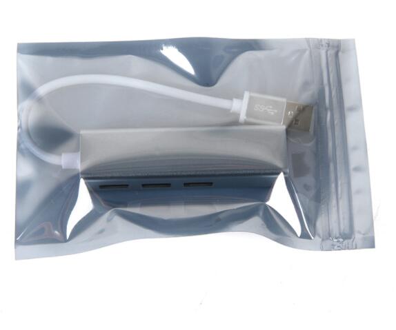 APET / CPP Clear Anti Static Shielding Bags Esd For Electronics 0.075mm