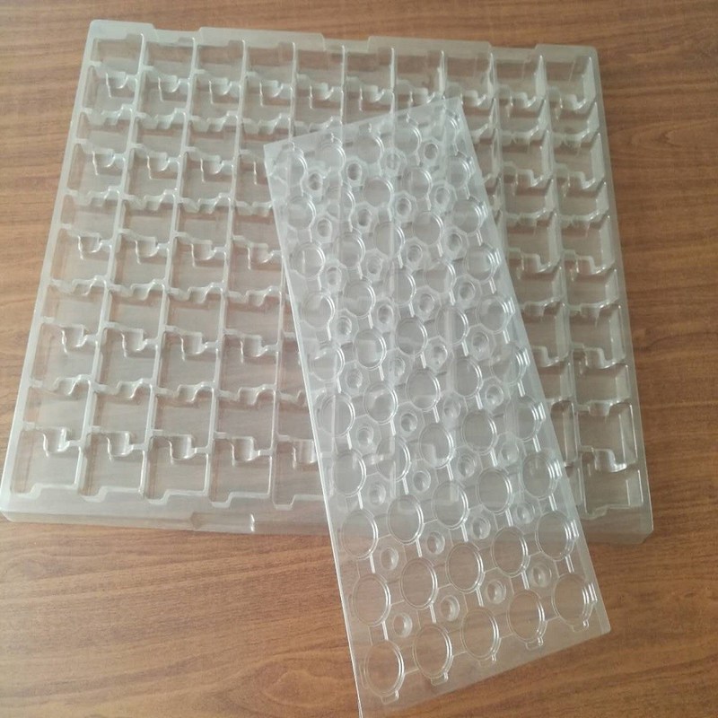 Non Toxic Blister Packaging Box Plastic Inner Tray PET / PVC Blister Tray